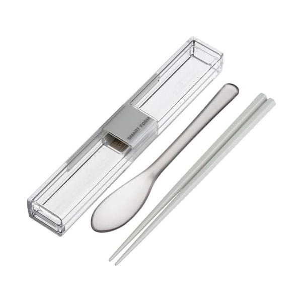 ミニマリズムライトグレー/-/H-601 LG・パッケージ個数:1・サイズ：約20.5×3.6×2.2cｍ、重量：82g材質：本体・ふた/飽和ポリエステル、ユニットホルダー/熱可塑性エラストマー、箸/AS樹脂、食洗機対応：可、生産国：ベトナ...