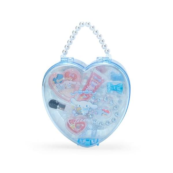 シナモロール青/-/502961・Color:青・本体サイズ：約幅14.5×奥行5.5×高さ15cm持ち手部分含まず。・リップグロス:チェリーの香り。・(C)2001 2023 SANRIO CO. LTD.(P)