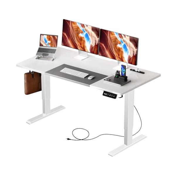 昇降式ホワイト/120*60*44~70cm/110-120・Size:120*60*44~70cmColor:ホワイト・パッケージ個数:1・特許取得の人気で革新的なゲーミングローデスク高さ45.5〜71.5cm(1.5cm天板を含めて)昇...