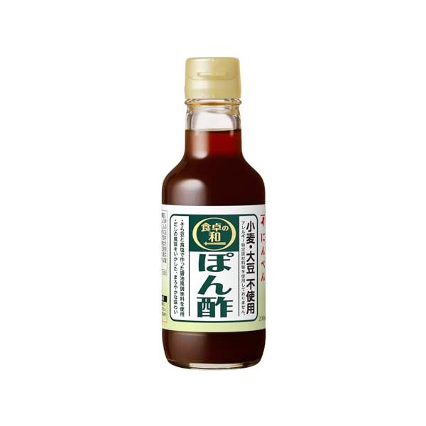 FlavorName:食卓の和 ぽん酢 200ml・原材料:砂糖（国内製造）、食塩、醸造酢、魚介エキス、ゆず果汁、しょうゆ風調味料（そら豆、食塩）、酵母エキス、こんぶ・商品サイズ(高さx奥行x幅):5.6cm×16.1cm×5.6cm