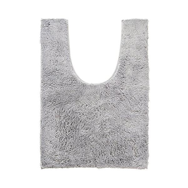 トイレマット(耳長)グレー/65 x 90 cm (長方形)/4548622445176・Color:グレーStyle:トイレマット(耳長)・パッケージ個数:1・サイズ:約90cm×65cm(首下 約50cm)・マットの高さ:約26mm・素...