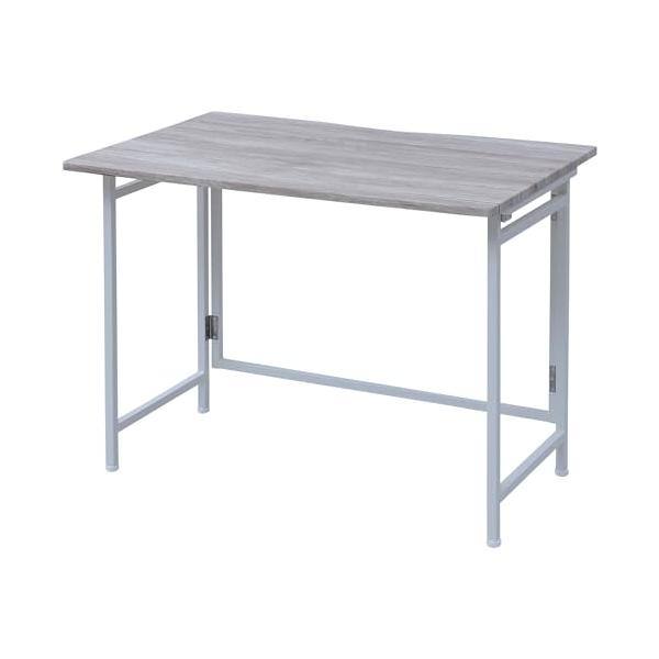デスクアンティークブラウンアイボリー/幅90×奥行60×高さ70cm/CPST-9060(AIV/SWH)・Color:アンティークブラウンアイボリーPatternName:デスク・パッケージ個数:1・折りたたみデスク使うときだけサッと出せ...