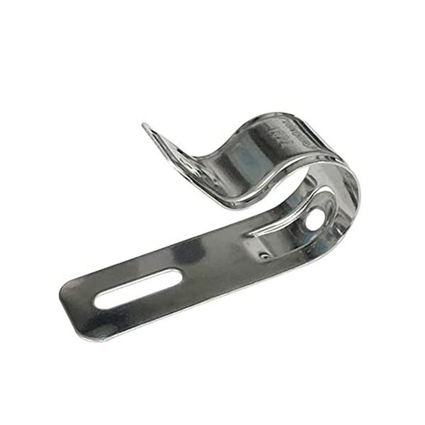 シルバー/-/DZ-SK1822・パッケージ個数:1・適合径(mm):φ18~φ23・材質:ステンレススSUS304・適合ビス:M3.5~4・ ネジは別売