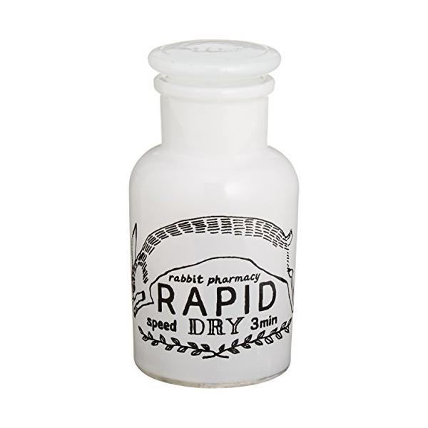 ラビット ホワイト/-/-・Color:ラビット ホワイト・お部屋のインテリアとしても雰囲気タップりなガラス瓶です。・本体サイズ サイズ：Φ７ｘＨ１３．５ｃｍ・製造国 中華人民共和国・素材 ガラス