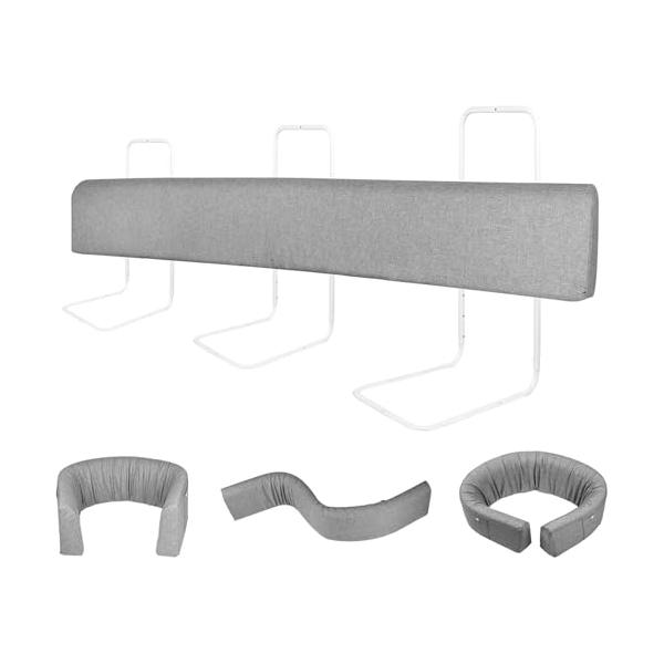 グレー/長さ200m、高さ30cm/w1・Color:グレーSize:長さ200m、高さ30cm・DIY型ベッドレール 長さ：200cm。ベッドレールは、月齢の異なる赤ちゃんのニーズに応じて、さまざまな形に成形することができます： L字型、...