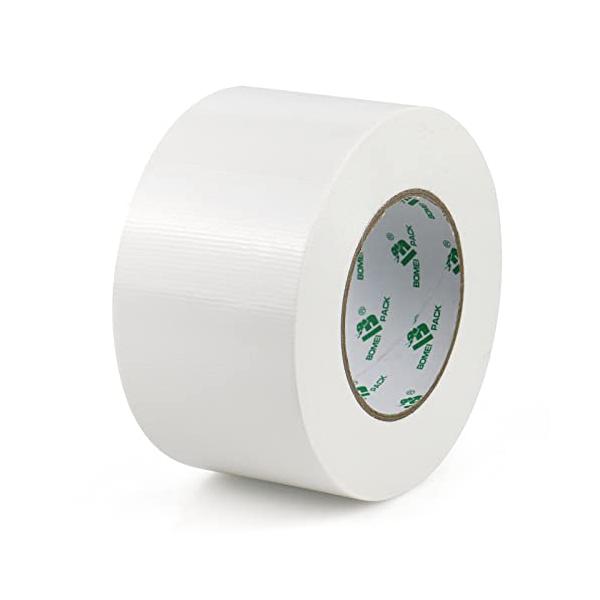 -/100 mm x 50 m x 0.19 mm/-・幅 100 mm の白色ダクトテープ: 48 mm より幅が広く、ベアリングのシールプロセスを迅速かつ効率的に実行するのに役立ちます。・用途: 万能修理およびマスキングテープ - 屋内...