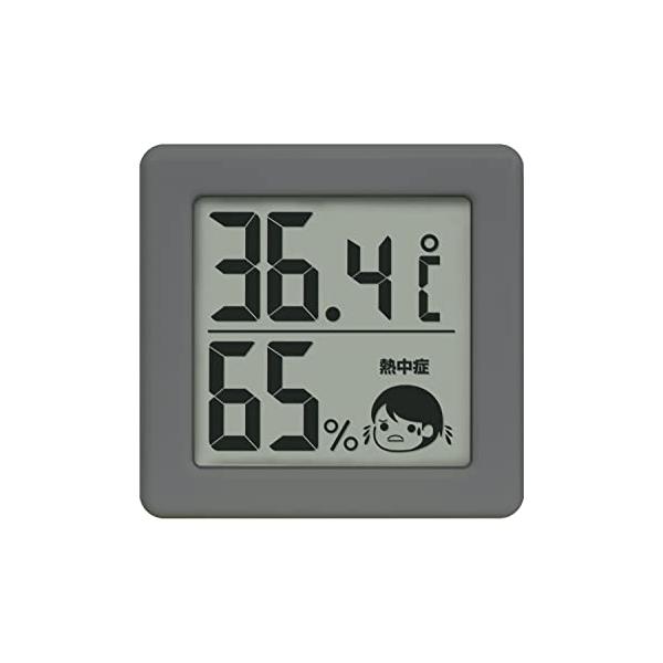 単品ダークグレー(2022年モデル)/-/O-420DG・Color:ダークグレー(2022年モデル)Style:単品・パッケージ個数:1・室内の環境管理に温度計と湿度計の両方が備わったデジタル温湿度計。エアコンや加湿器などをつける目安にな...