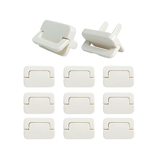 -/10個 (x 1)/-・Size:10個 (x 1)・耐久＆絶縁ABS素材安全なABS樹脂を採用。耐久＆絶縁で、安心に使えます。サイズ：3.5×2×1.75cm。無味・無臭・無害の素材を使用します。・隠しハンドル設計このコンセントカバー...