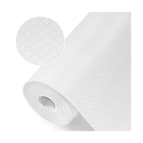 ホワイト/長さ3mx幅0.3m/-・Color:ホワイトSize:長さ3mx幅0.3m・??商品概要 Origuudsの食器棚シートは食品グレードのEVA素材で作られており、BPAフリーであり、無害で無臭です。表面は直接果物、野菜、または他...