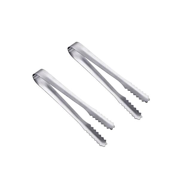 サテンシルバー/-/A196-1・Color:シルバー・サイズとカラー長さ14.5cm　重さ17.1g　カラー：シルバー・素材18-0ステンレス製　表面処理：つや消しサテン仕上げ 　食洗器使用可・軽さアイストングが軽いから、持ちやすいです。...