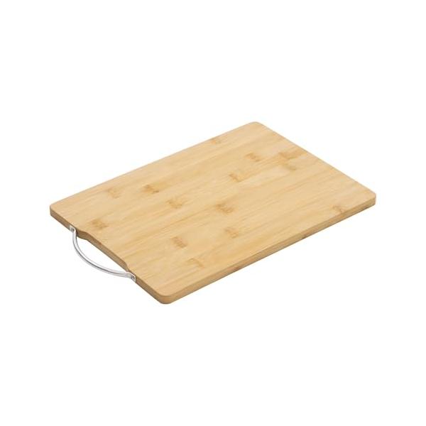 竹まな板ナチュラル/長さ36.5 x 幅24 cm/TM-34・Style:竹まな板・パッケージ個数:1・商品サイズ約36.5×24×1.2cm・本体重量約695g・材質本体：竹 ハンドル：アルミニウム・カラーナチュラル・抗菌作用があり、水...