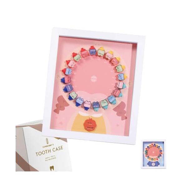 女の子-/-/OE0034・Style:女の子・??乳歯をひとつずつ大切に保管 カラフルな透明樹脂製の乳歯ケース付き。抜けた乳歯を1本ずつ収納でき、成長の記録をしっかり残せます。・??産毛やへその緒も保存できる付属のガラス瓶に産毛やへその緒...