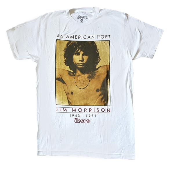 The DOORS / ドアーズ ロックTシャツ バンドTシャツUCLAで映画製作を学んでいた学生たちが65年に結成。　ヒッピースタイルの影響下にあるサイケデリックな歌詞と、ジャズの要素も含めたオルガンをフィーチャーした独自のスタイルを展開...