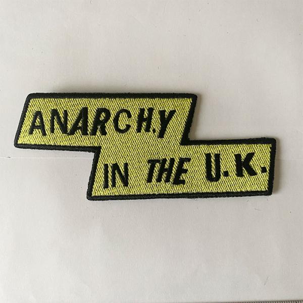 横：9センチポリエステル糸ゆうパケット（２２０円）での発送が可能です。ポスト投函となります、配達日時指定はできません。Sex Pistols セックス・ピストルズ パンク ワッペン パッチ 刺繍 アイロンワッペン ワッペンアイロン