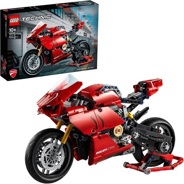 ■商品説明ドゥカティのアイコンであるバイク模型をリアルに再現。2速ギアボックスを搭載した有名なバイクの機能を組み立てることができます。本シリーズでは初となる前後のサスペンションを搭載。10才以上の子どもやバイクファンにはたまらないプレゼント...