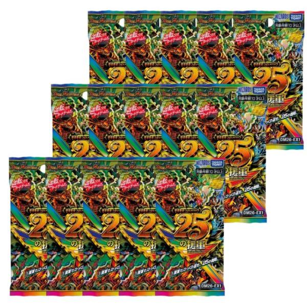 【発売日：2026年05月16日】■商品説明25周年を迎える2026年度デュエル・マスターズEXパック第1弾。DM26-SD1「ドキドキつよいデッキ」を強化できるEXパック!・「ドキドキつよいデッキ」でフォーカスされた25の戦略を強化できる...