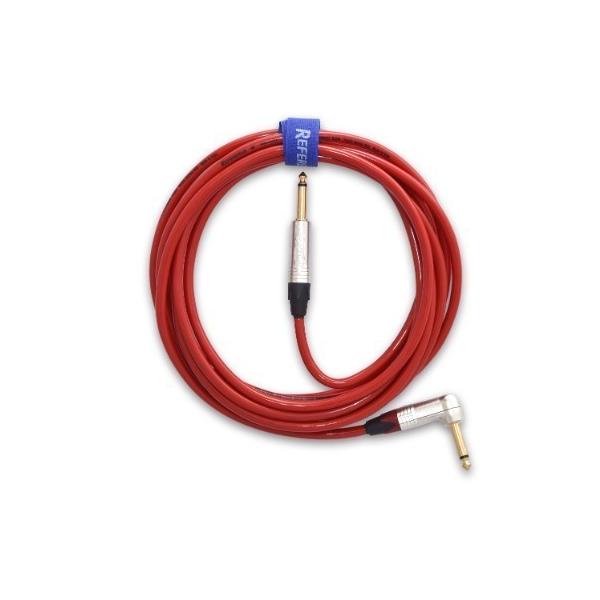 ステージ映えするイタリアンレッドのロック用ケーブル。ハムバッカーピックアップに最適！ミッドレンジと歪の帯域の効いたパワフルなサウンドが特徴です。ヴィニームーア、ステフバーンズ、ルディサーゾが愛用。（写真は4.5ｍのものを使用しています。）