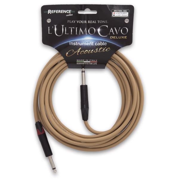 Reference Cablesの究極のコスパモデルULTIMOシリーズを更に進化させたエレクトリック・アコースティック用ケーブルです。標準的価格帯（〜12万円程度）のギターに最適です。中・上級者向けの位置づけとなります。二重シールド（銅メ...