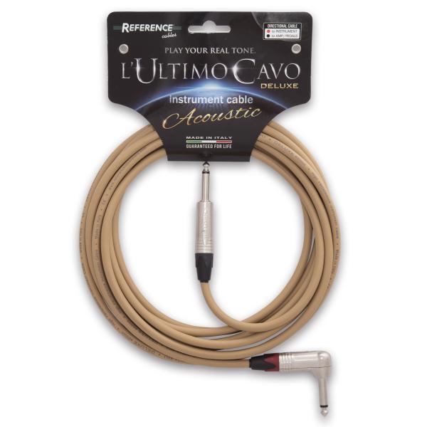 Reference Cablesの究極のコスパモデルULTIMOシリーズを更に進化させたエレクトリック・アコースティック用ケーブルです。標準的価格帯（〜12万円程度）のギターに最適です。中・上級者向けの位置づけとなります。二重シールド（銅メ...