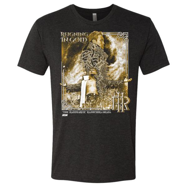 プロレス AEW（オール・エリート・レスリング）プリントTシャツ《アメリカ直輸入 AEW正規品 国内未発売》混紡素材を使用しているため、綿100パーセントTシャツにくらべ、肌触りがとても柔らかく、薄手で風合いも良く、着心地が抜群。また、三者...