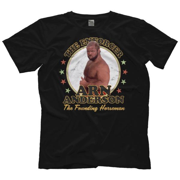 “ジ・エンフォーサー” アーン・アンダーソン Tシャツこの商品はアメリカのプロレスTシャツ製作会社ProWrestlingTees.comからのお取り寄せになります（受注生産）。入荷までおよそ1ヶ月ほどかかります。ボディ：GILDAN（ギル...