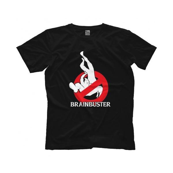 Brainbusters ブレインバスターズ Tシャツ（映画「ゴーストバスターズ」パロディTシャツ）この商品はアメリカのプロレスTシャツ製作会社ProWrestlingTees.comからのお取り寄せになります（受注生産）。入荷までおよそ1...