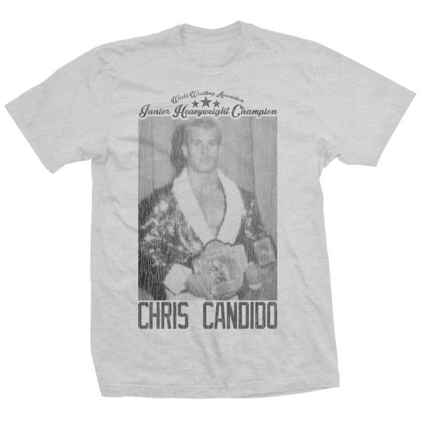 “No Gimmicks Needed” クリス・キャンディード Tシャツアメリカ直輸入 アメリカンプロレスTシャツボディ色：スポートグレー素材：綿100％サイズ：S M L XL 2XL 3XL 4XL 5XLユニセックス（メンズレディー...