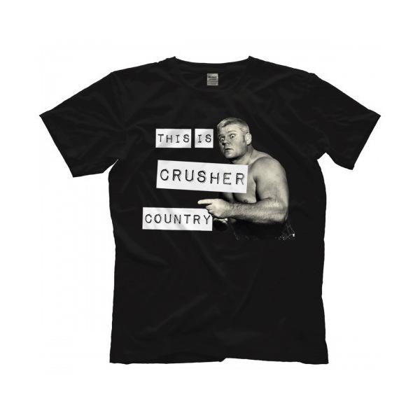 CRUSHER LISOWSKI （THE CRUSHER）「クラッシャー・リソワスキー “クラッシャー・カントリー” Tシャツ」この商品はアメリカのプロレスTシャツ製作会社ProWrestlingTees.comからのお取り寄せになります...