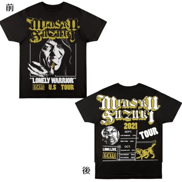 【生産終了】“マーダー・グランパ” 鈴木みのる USツアー2021 GCW Tシャツ【現品限り】9月17日 ロサンゼルス9月24日 ニューヨーク10月10日 アトランティックシティ10月22日 ロサンゼルス10月23日 ロサンゼルスアメリカ...