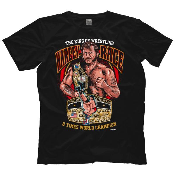 “ハンサム” ハーリー・レイス「ザ・キング・オブ・レスリング Tシャツ」【当店からのメールが届いていないお客様へ】ご注文お申込み完了後、まもなく自動送信メールが、お客様のもとに届きます。さらに、通常24時間以内（休業日除く）に、当店よりメー...