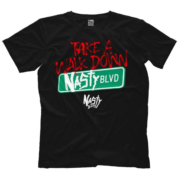 The Nasty Boys（Brian Knobbs ＆ Jerry Sags）ナスティ・ボーイズ（ブライアン・ノッブス＆ジェリー・サッグス）TシャツWCW世界タッグ王座WWF世界タッグ王座AWA南部タッグ王座FCW（チャンピオンシップ・...