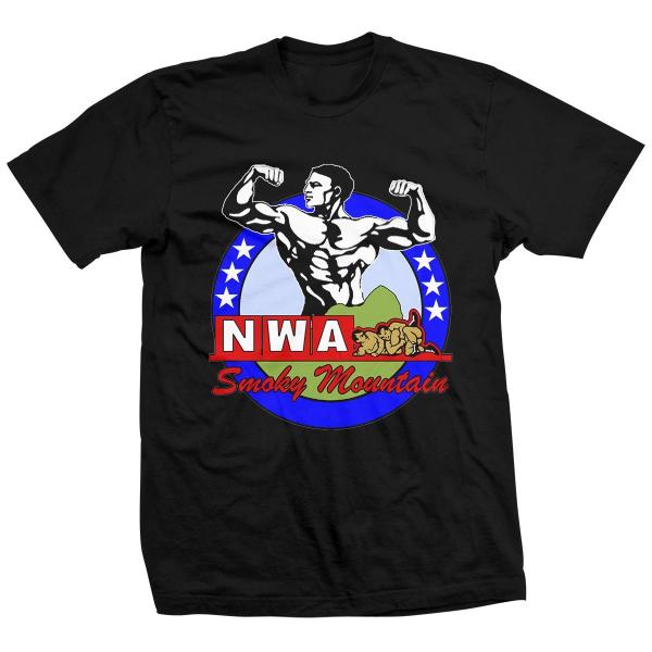 NWA Smoky Mountain（現 Innovate Pro Wrestling） オフィシャルTシャツこの商品はアメリカ・シカゴのプロレスTシャツ製作会社ProWrestlingTees.comからのお取り寄せになります（受注生産）...