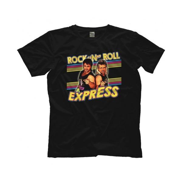 The Rock N Roll Express (Robert Gibson &amp; Ricky Morton)ロックンロール・エキスプレス（ロバート・ギブソン＆リッキー・モートン） Tシャツボディ：GILDAN（ギルダン） 6オンス ...