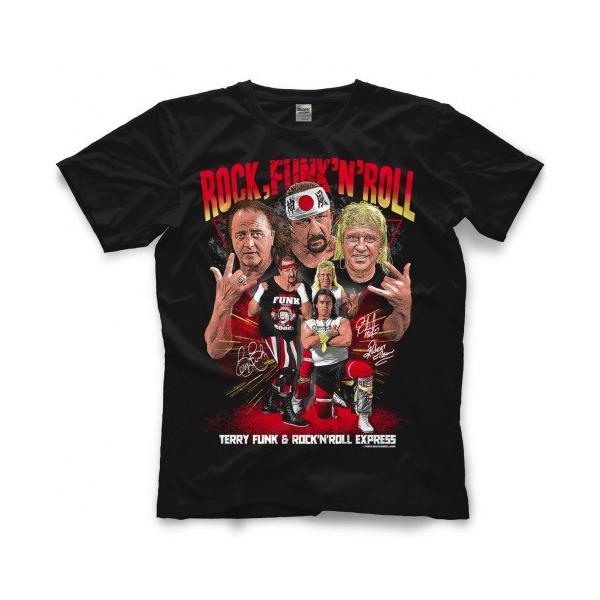The Rock N Roll Express (Robert Gibson &amp; Ricky Morton)「ロックンロール・エキスプレス（ロバート・ギブソン＆リッキー・モートン） Tシャツ designed by Haru Ega...