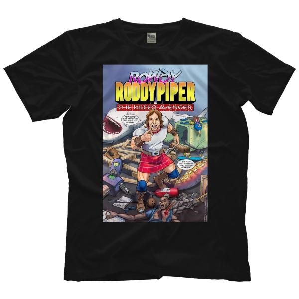 "Rowdy" RODDY PIPER“ホット・ロッド” ロディ・パイパー オフィシャルTシャツ《日本未発売品》ロディ・パイパーアメリカでは、ハルク・ホーガンに並ぶほどの知名度を持つスーパースター。1954年4月17日生まれのスコットランド...