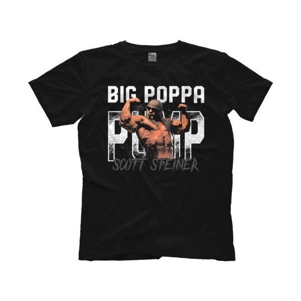 “ビッグ・パパ・パンプ” スコット・スタイナー "Big Poppa Pump" SCOTT STEINER Scott Steiner Retro Tシャツこの商品はアメリカのプロレスTシャツ製作会社ProWrestlingTees.co...