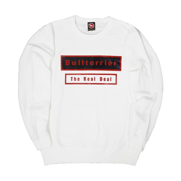 【発売日：2024年12月03日】格闘技ブランドBULL TERRIERのスウェットトレーナー。フロント・バックにブルテリアロゴがシルクスクリーンプリントされています。8.4ozの生地を使用したライトな着心地になっております。○サイズ・Sサ...