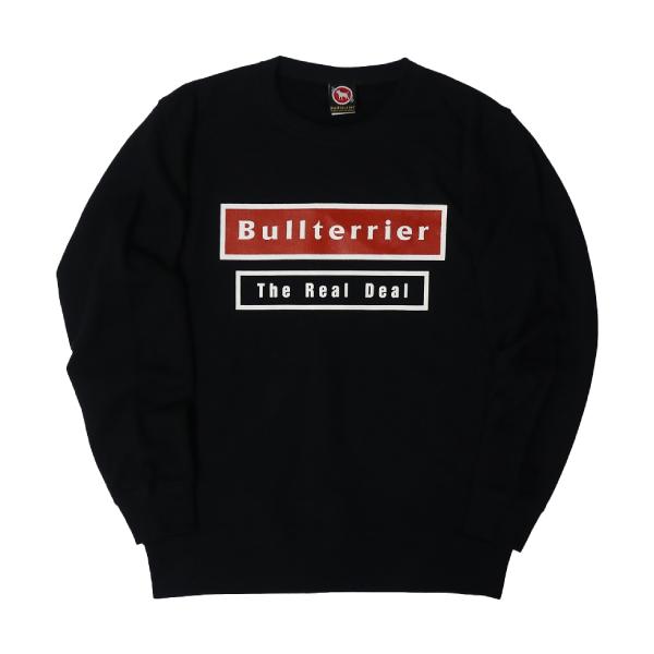 【発売日：2024年12月03日】格闘技ブランドBULL TERRIERのスウェットトレーナー。フロント・バックにブルテリアロゴがシルクスクリーンプリントされています。8.4ozの生地を使用したライトな着心地になっております。○サイズ・Sサ...