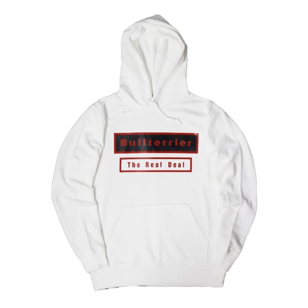 【発売日：2024年12月06日】格闘技ブランドBULL TERRIERのフードパーカー。フロント・バックにブルテリアロゴがシルクスクリーンプリントされています。8.4ozの生地を使用したライトな着心地になっております。○サイズ・Sサイズ（...