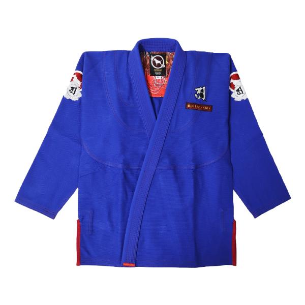 【発売日：2025年02月23日】【無心】に続く人気シリーズとして新登場したブルテリア「Ashura」モデルの柔術衣。戦いの神阿修羅をテーマに本職の彫り師Blade Ink Satoshi氏がデザインしました。ジャケットに480gsmパール...