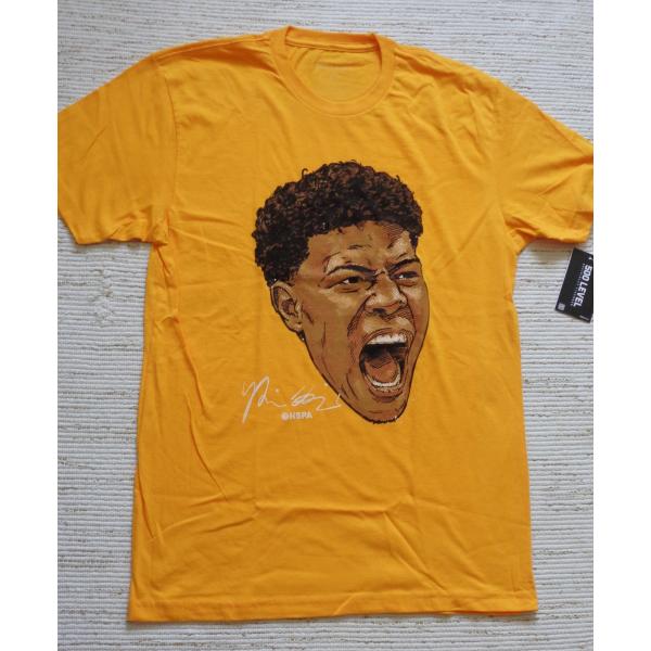 500 LEVEL NBA レイカーズ 八村塁 LOSANGELS scram Tシャツ 半袖ホンジョラス製　正規品ブランド  :500 LEVEL ファイブハンドレット レベル品番 : A-C-BNLGOLD-XX -0380--050-...