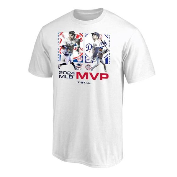 Fanatics ファナティックス ドジャース ヤンキース 大谷翔平 アーロンジャッジ MVP 2024 コラボ Tシャツ 半袖 正規品ブランド :Fanatiファナティックス 品番 :ML01-24FW-0142色 :白サイズ :S/M/...