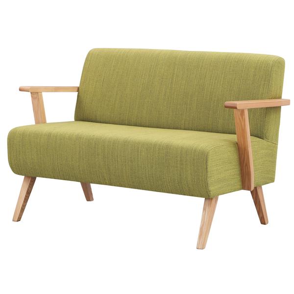 メーカー直送となります。北海道・沖縄・離島は、配送不可となります。大型家具となりますので軒先渡しとなります。■仕様W111×D66×H72×SH40cm木フレーム 天然木(アッシュ) ウレタン塗装 ポリエステル コットン【原産地】中国【商品...