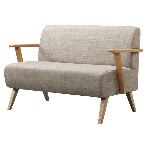 メーカー直送となります。北海道・沖縄・離島は、配送不可となります。大型家具となりますので軒先渡しとなります。■仕様W111×D66×H72×SH40cm木フレーム 天然木(アッシュ) ウレタン塗装 ポリエステル コットン【原産地】中国【商品...