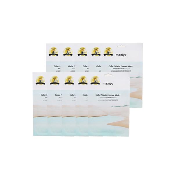 商品名：マニョ 魔女工場 ガラク ナイアシン エッセンス マスク容量：30g x 10枚商品説明：肌の奥まで水分を与え、ツヤのある肌に導くシートマスク。しっとりとした保湿感のある仕上がりに。毛穴や肌のくすみが気になる方に。【使用方法】ふき取...