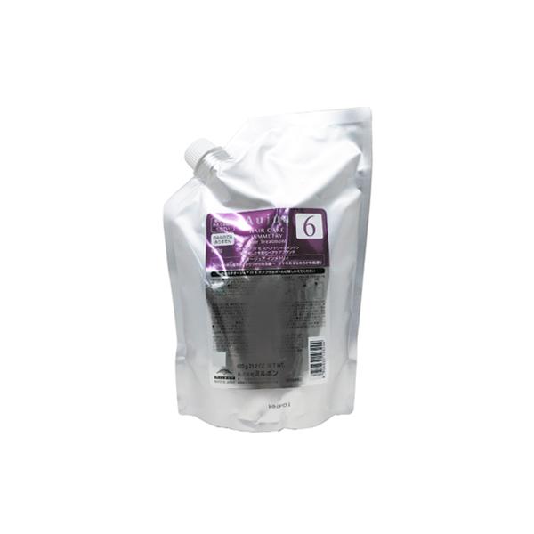 商品名：ミルボン オージュア インメトリィ 6 / Aujua INMMETRY HAIR TREATMENT容量：600g商品詳細：7ステップサロントリートメントゆがみ毛を整えながら、ツヤとまとまりが続く髪へと導きます。クセ・ダメージによ...