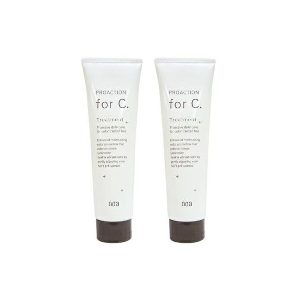 商品名：ナンバースリー プロアクション フォーシー トリートメント容量：150g商品詳細：カラー後の無防備ヘアを積極ケアカラー直後の色落ちしやすい髪から、色素が流出しないためにコンディションを整える。forC.トリートメントは、カラーリング...