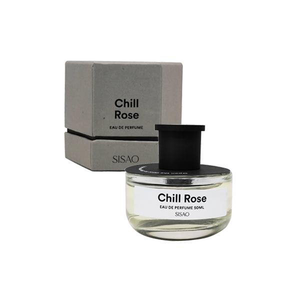 商品名：シサオ チル ローズ オードパルファム容量：50ml商品詳細：ローズの香りに温かなアンバーが重なり落ち着いた印象を与える香水。パチュリの深みが香りにコクを与え、上品な仕上がりに。上品で落ち着いたローズ系を求める方に。ノート：ローズ、...