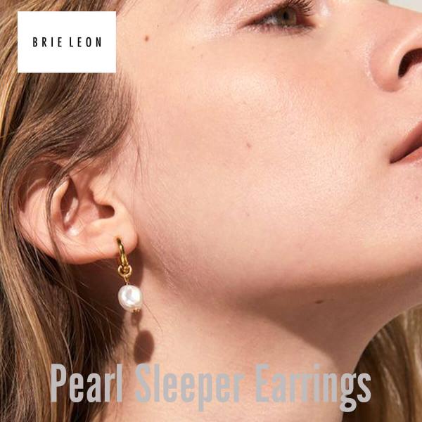 ■BRIE LEONPearl Sleeper Earrings made in Australiaオーストラリアから日本に到着したBRIE LEON。シンプルながらも、存在感・高級感があり、首元を華やかにしてくれます。ゴールドはゴールドコ...