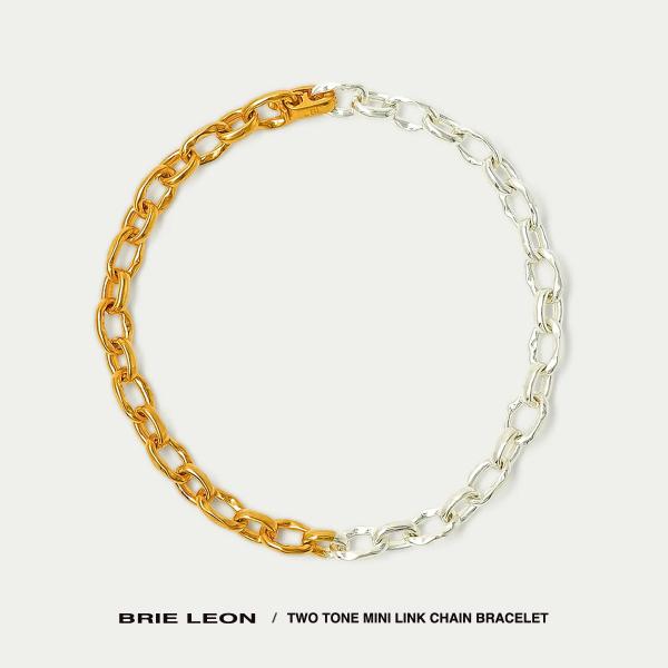 ▼BRIE LEON / TONE MINI LINK CHAIN NECKLACEブリーレオン / ツートーンミニリンクチェーンネックレス「ツートーンネックレス」シグネチャーのMini Linkスタイルがツートーンで登場。特徴的なゴールド...
